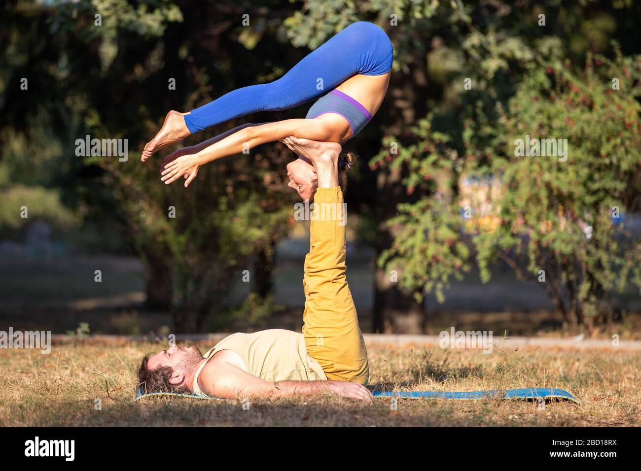 Female standing feet together hands hi-res stock photography and images ...