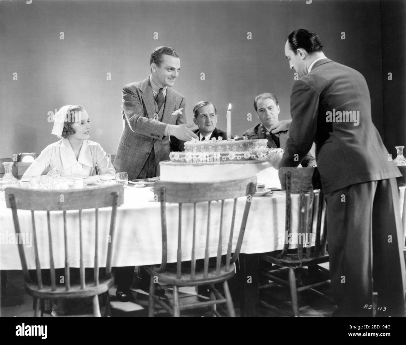 MADGE EVANS JAMES CAGNEY WILLIAM V. MONG and ALLEN JENKINS in THE MAYOR ...