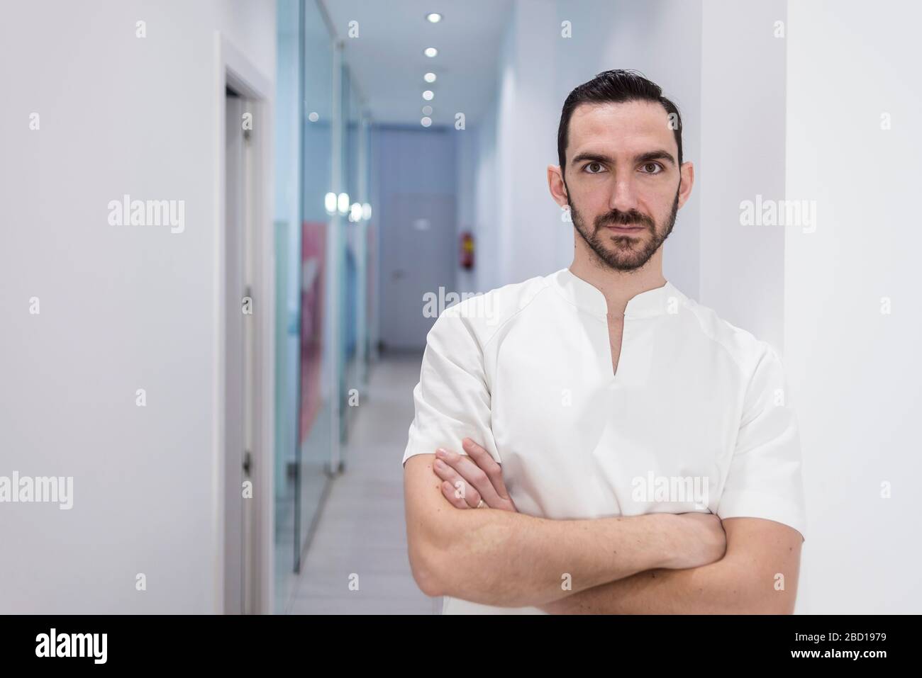 Bearded doctor hi-res stock photography and images - Alamy