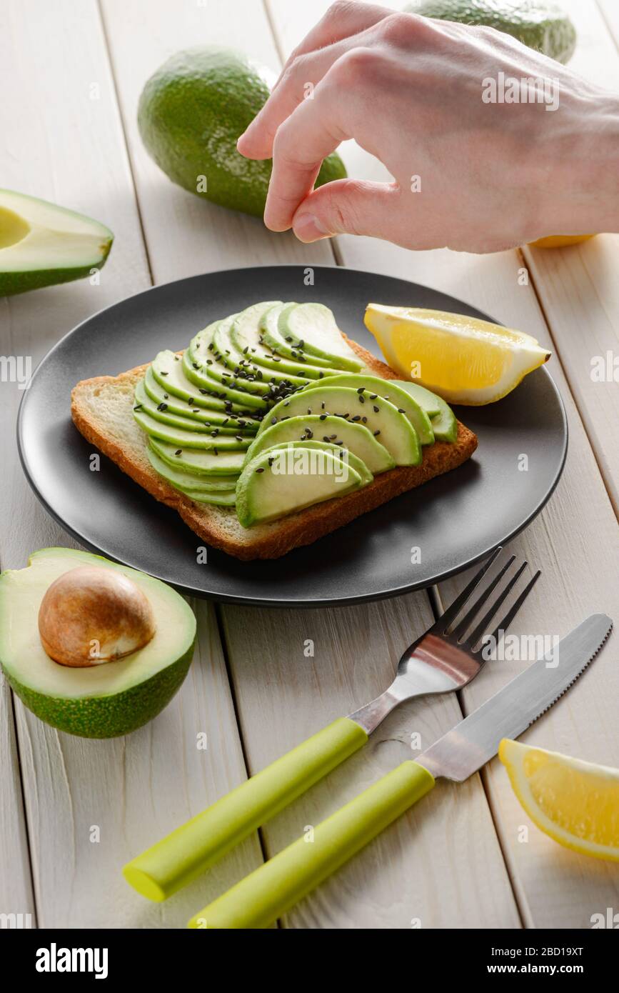 Healthy toast ideas hi-res stock photography and images - Alamy