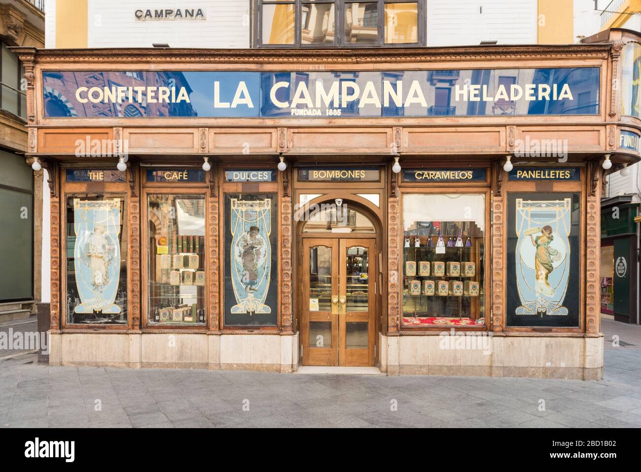 The La Campana Confiteria and Heladeria, a traditional sweet and cake ...