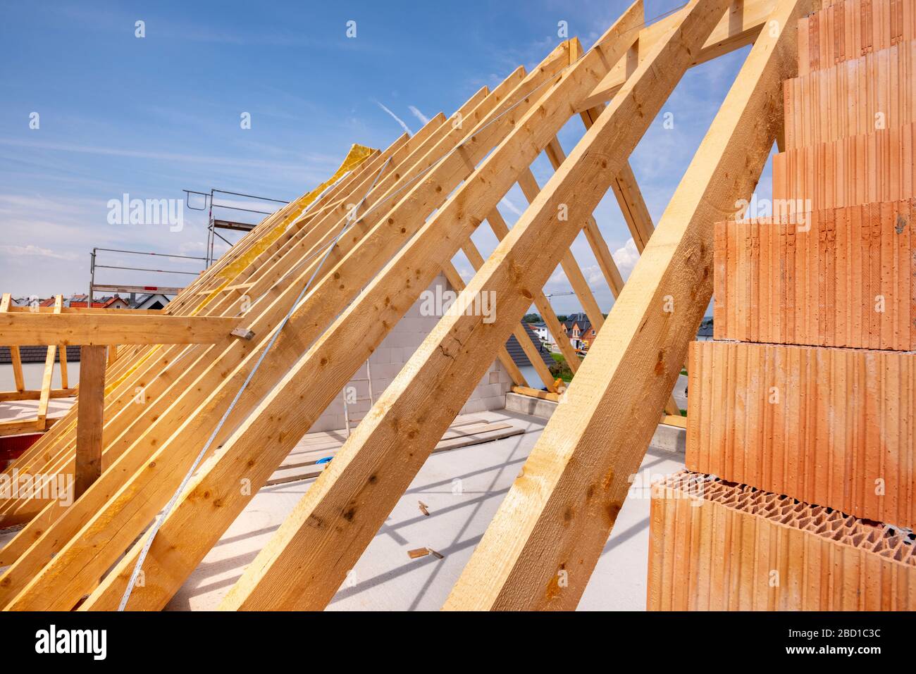 Roof beams hi-res stock photography and images - Alamy