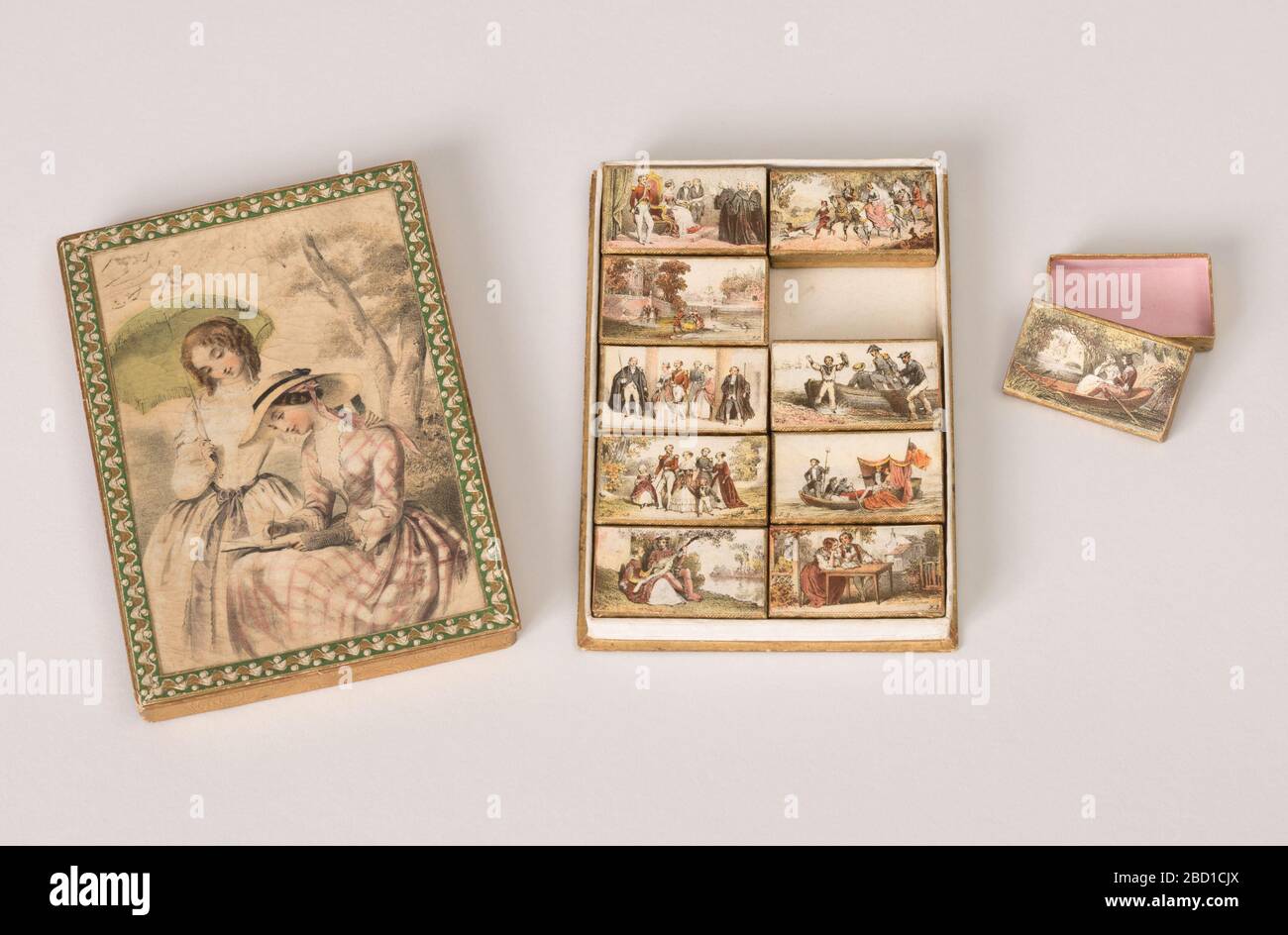 Box and cover. Research in Progress Box and cover Stock Photo - Alamy