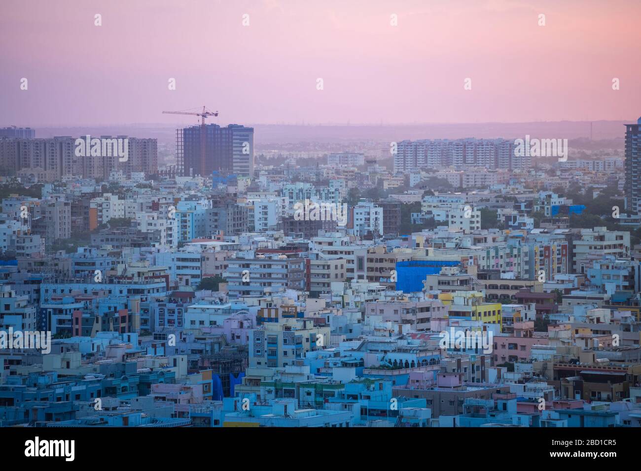 Hyderabad city buildings and skyline in India Stock Photo - Alamy