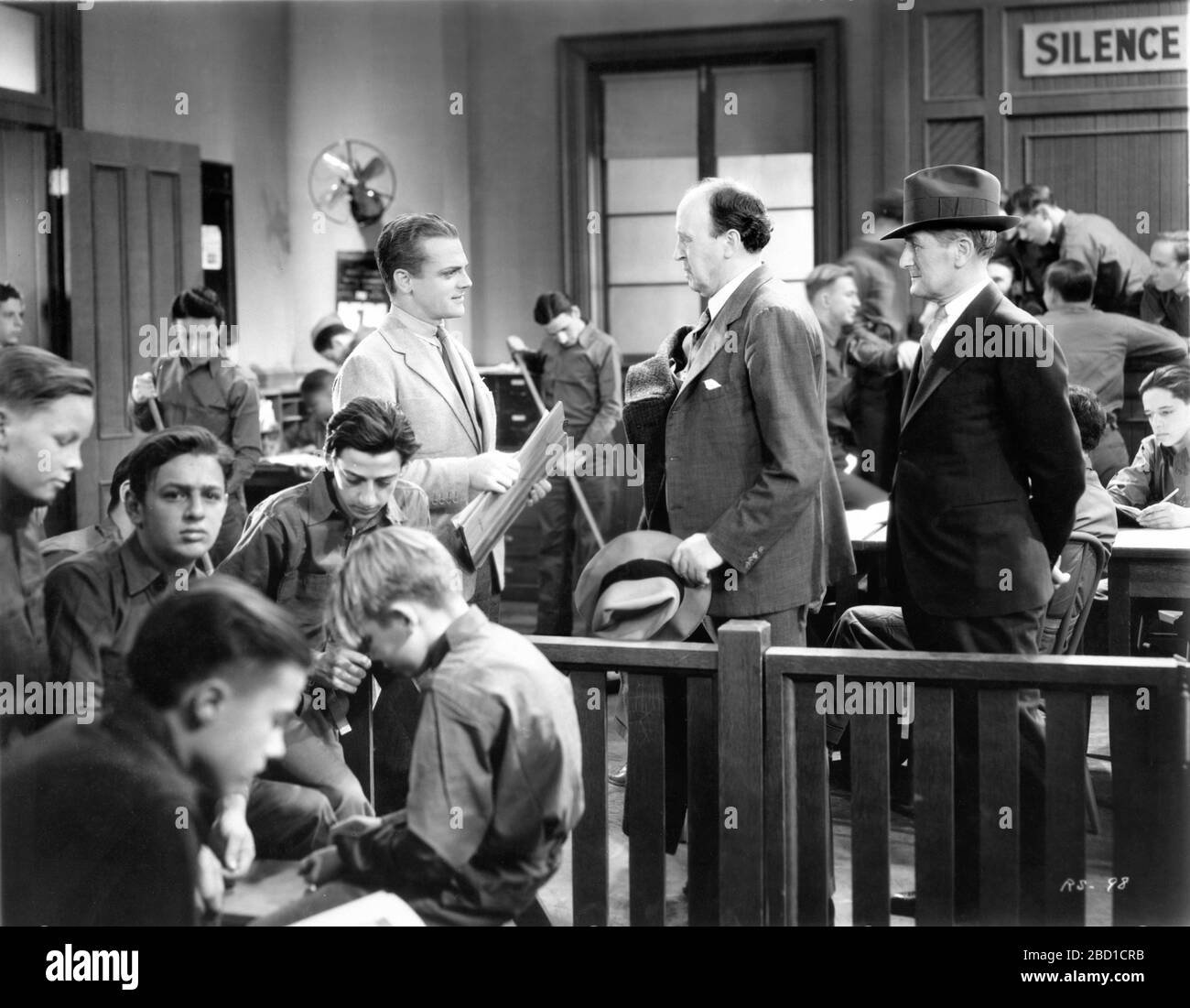 JAMES CAGNEY DUDLEY DIGGES and WILLIAM V. MONG in THE MAYOR OF HELL ...