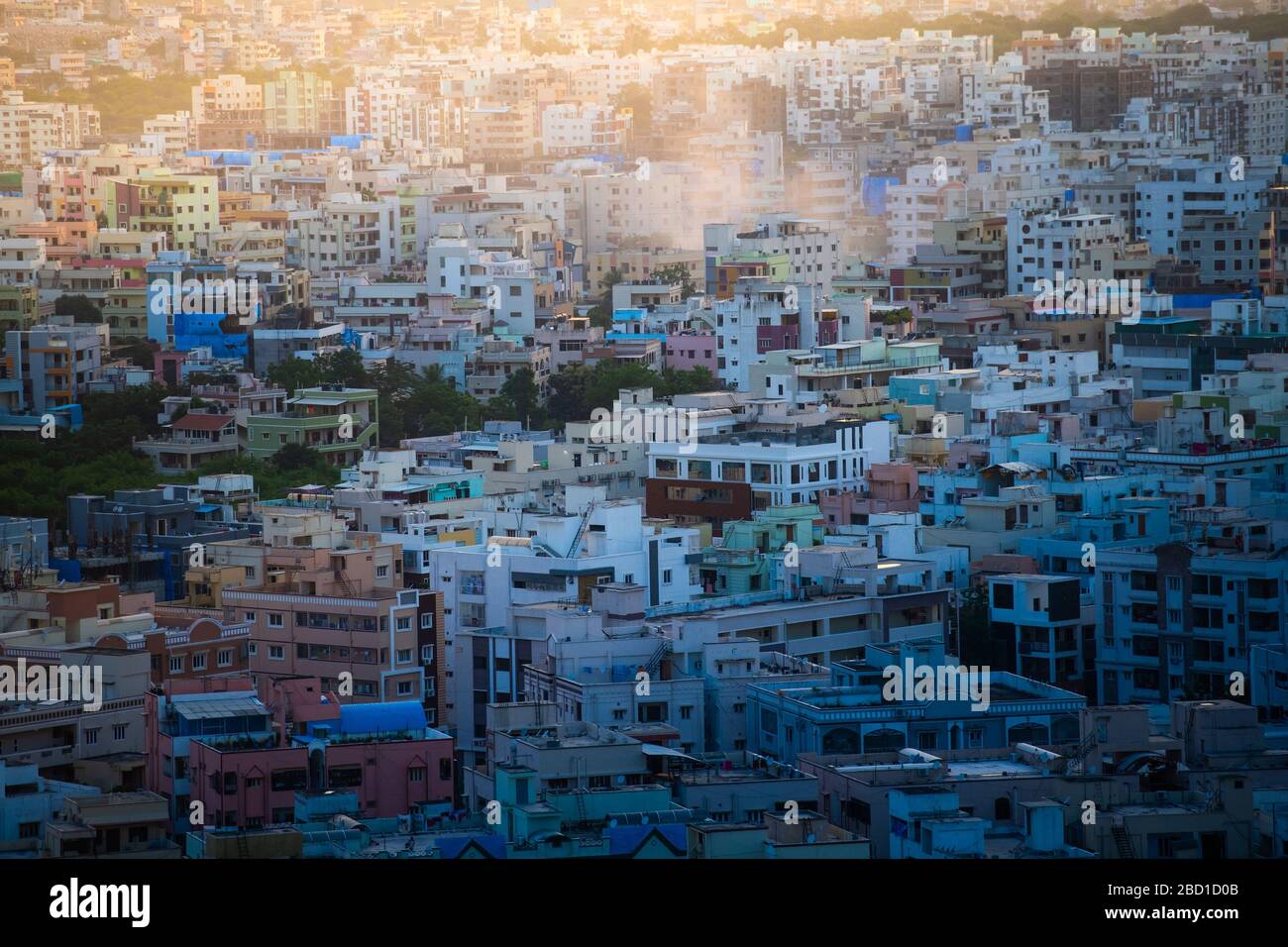 Hyderabad city buildings and skyline in India Stock Photo - Alamy