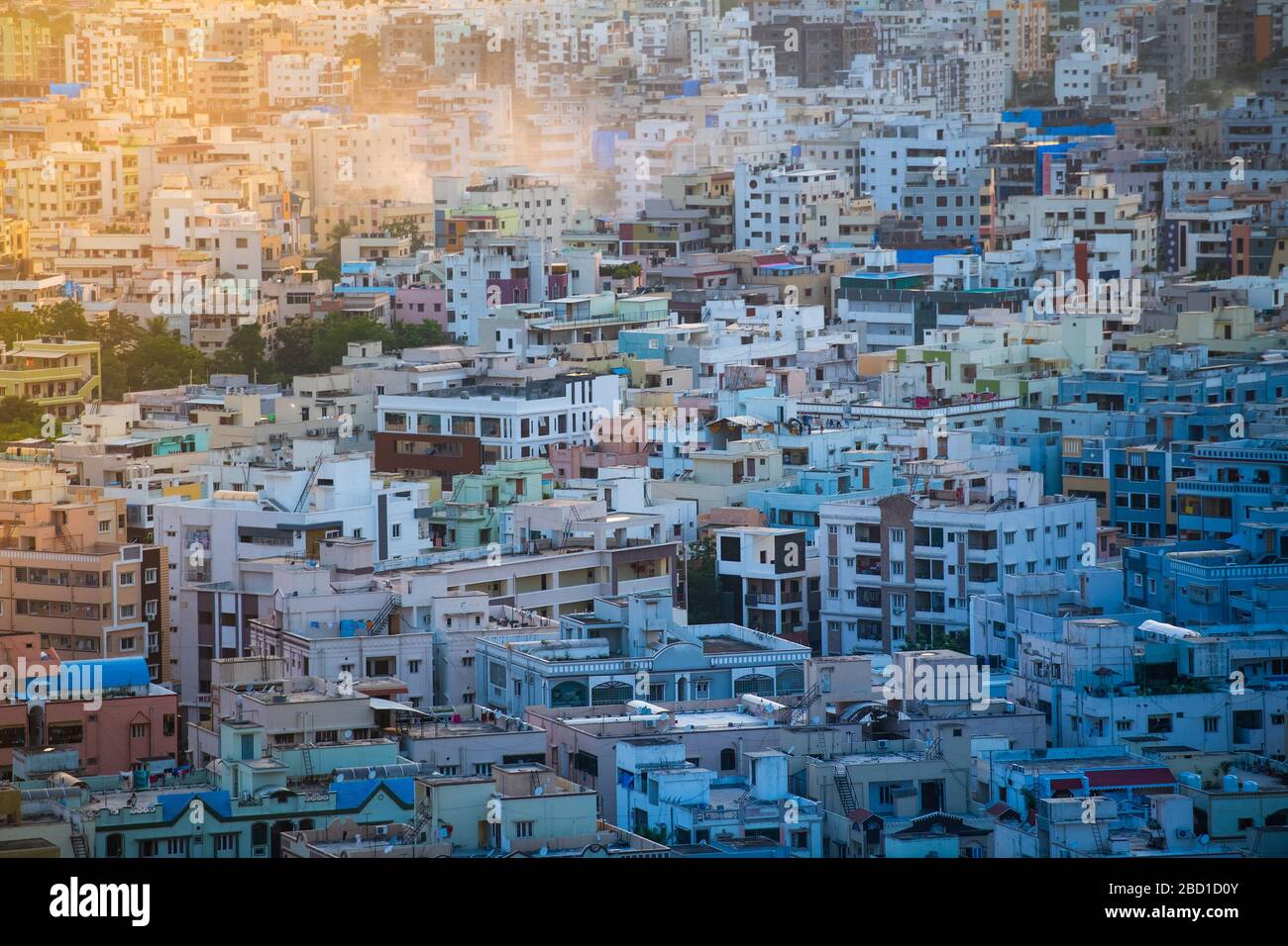 Hyderabad city buildings and skyline in India Stock Photo - Alamy