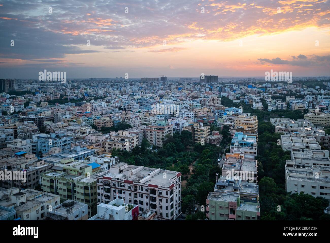 Hyderabad Modern City High Resolution Stock Photography and Images - Alamy