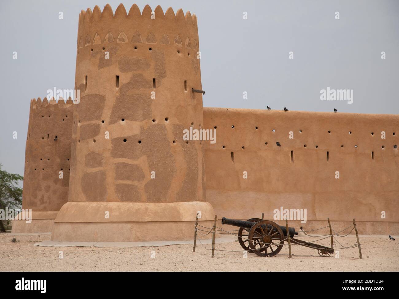 Al Zubara Fort, a historic Qatari military fortress built under the ...