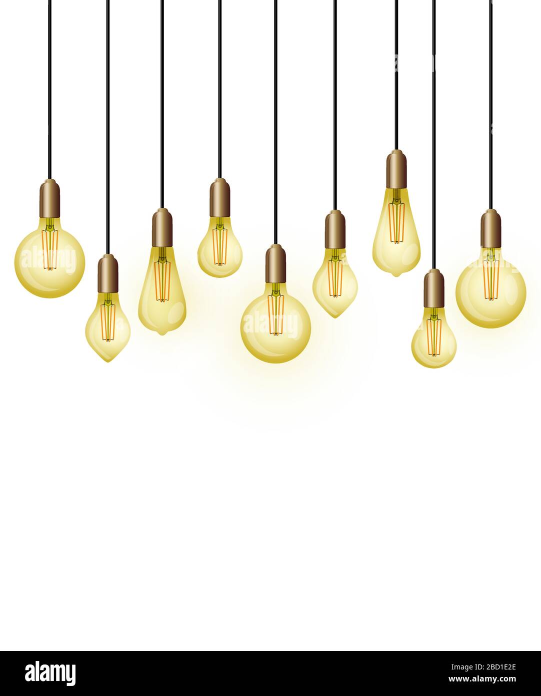 Edison electric light sign hi-res stock photography and images - Alamy