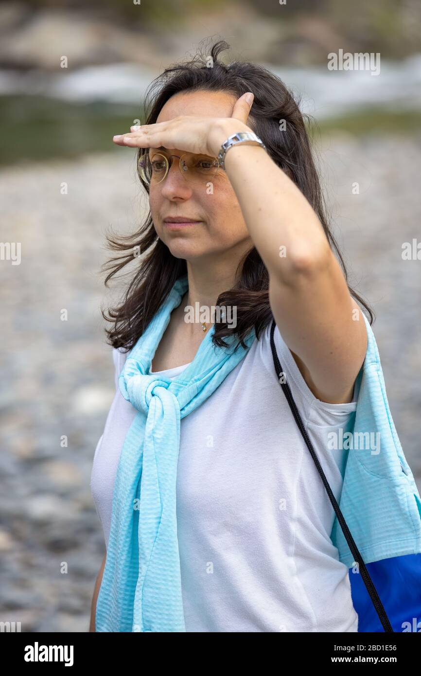 Female far hi-res stock photography and images - Alamy