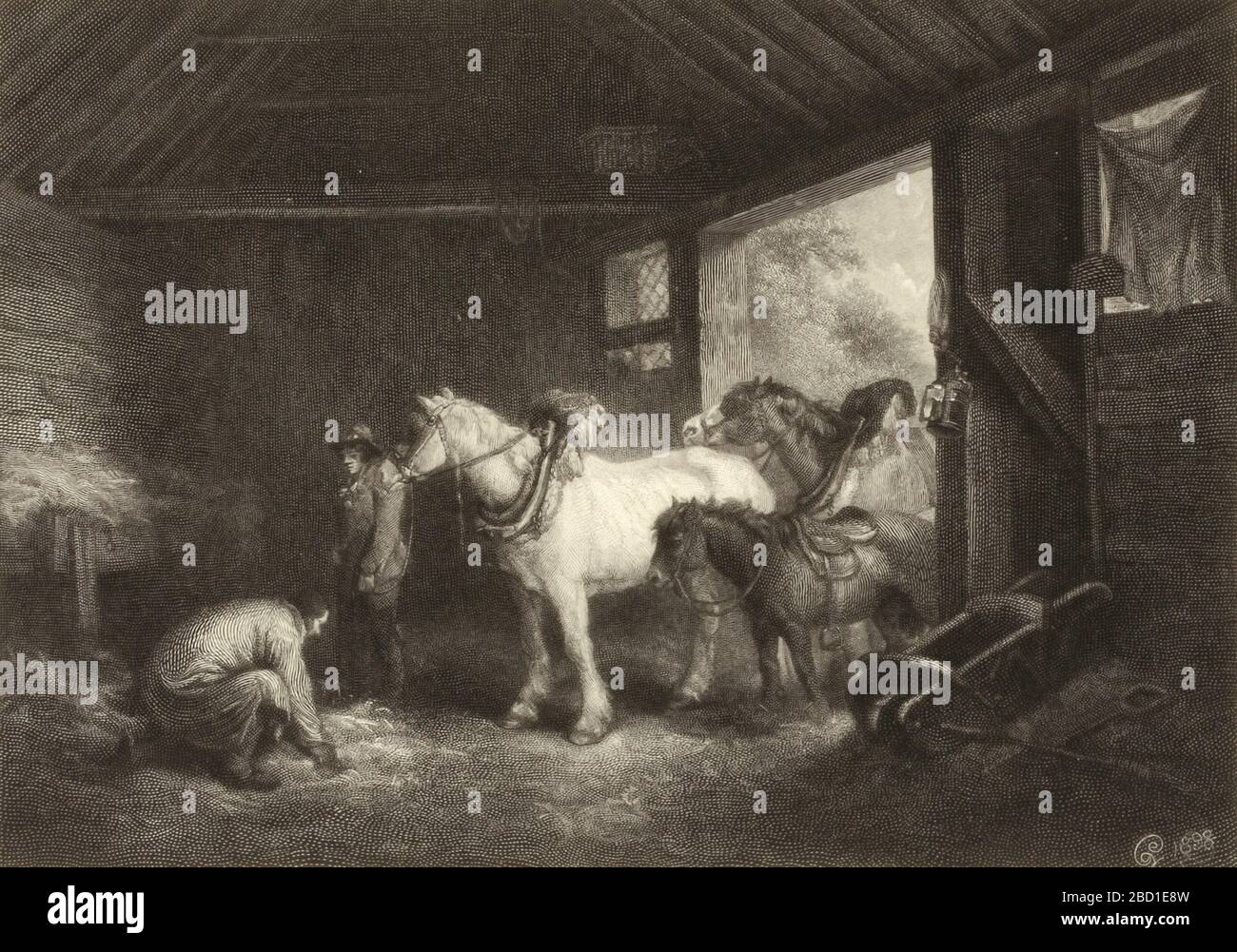 Stable interior hi-res stock photography and images - Alamy