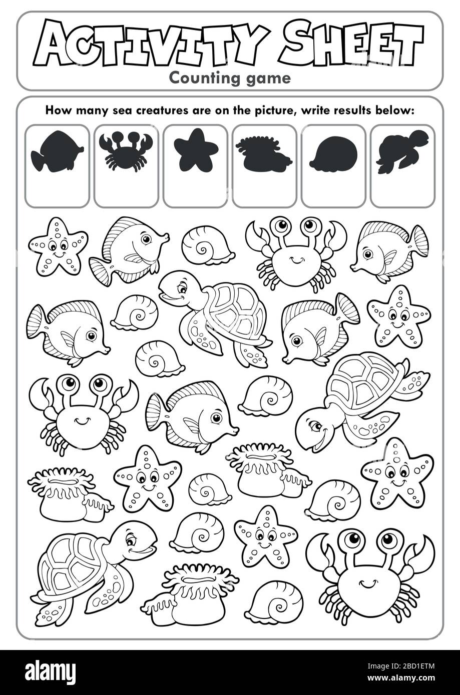 Counting fish Cut Out Stock Images & Pictures - Alamy