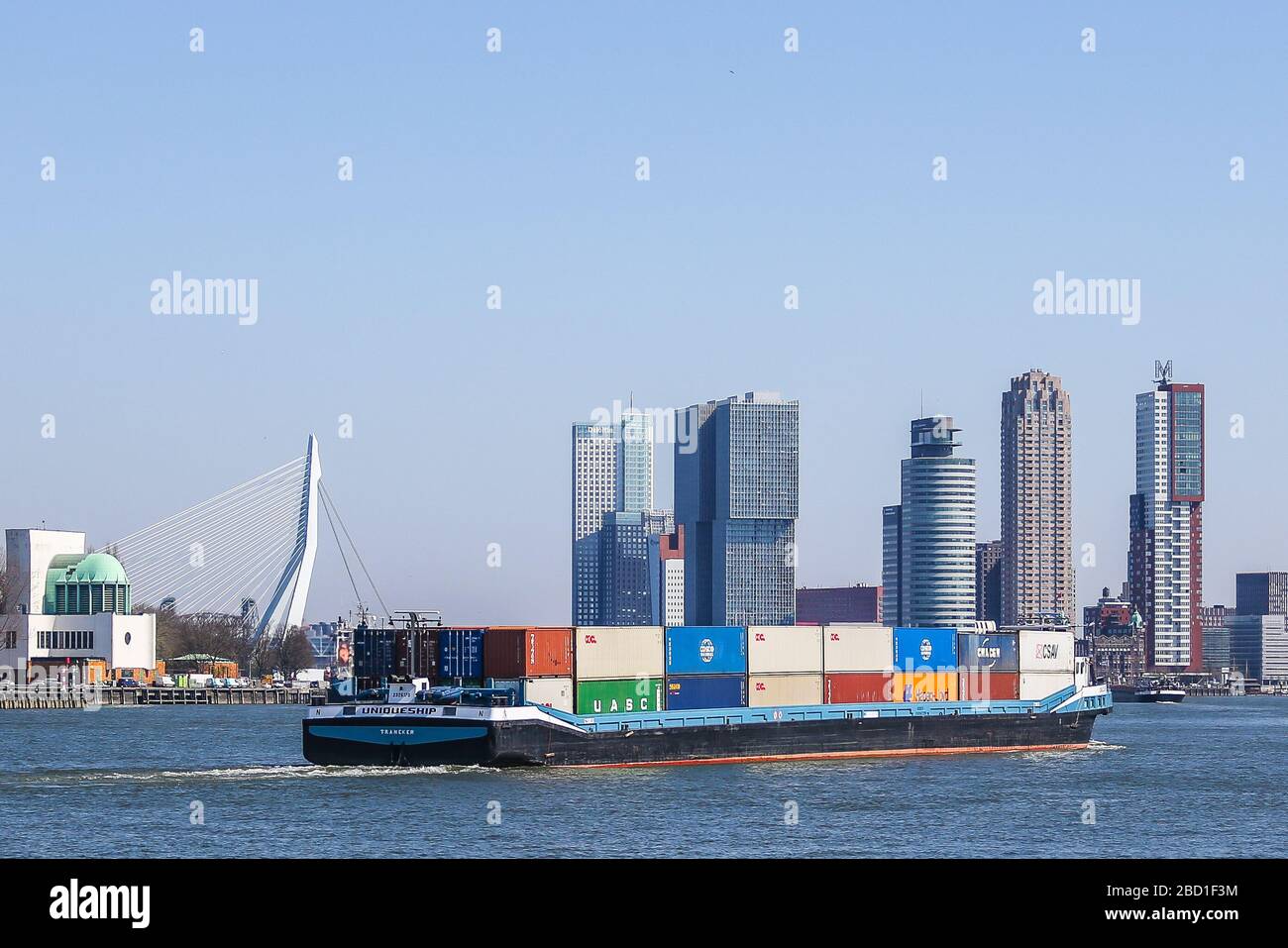 Rotterdam, Netherlands. 04th Apr, 2020. Rotterdam - 4-4-20, Rotterdam ...
