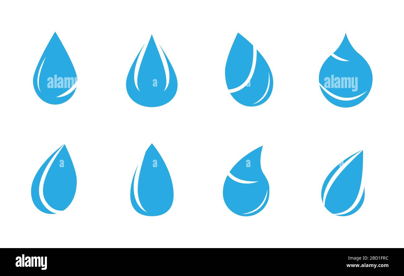 Water drop set Stock Vector Image & Art - Alamy