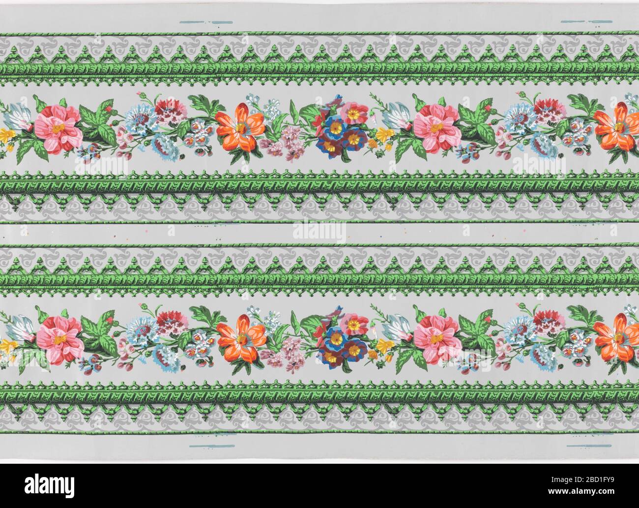 Border. Research in ProgressPrinted two borders across width ...