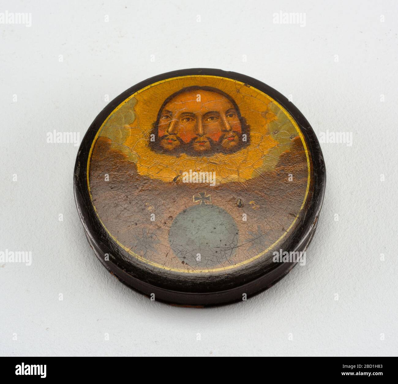 Patch box and cover. Research in Progress Patch box and cover Stock ...