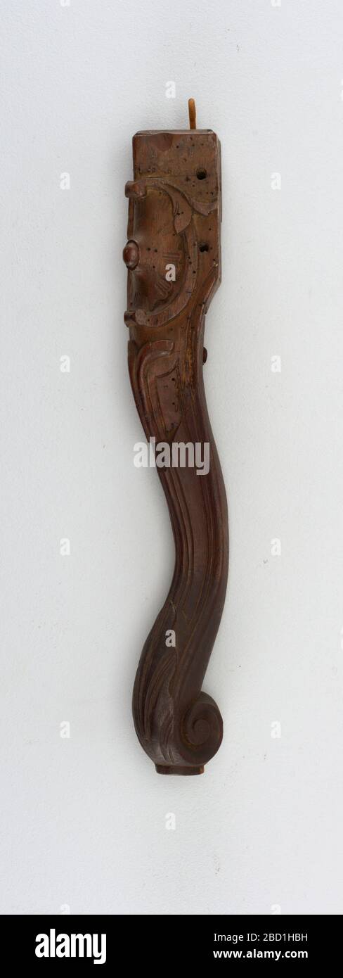 Chair leg. Research in ProgressRight front leg of a chair; scroll foot ...