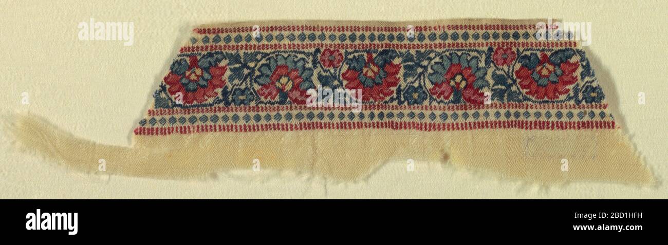 Shawl border fragment. Research in ProgressVery fine cream-colored ...