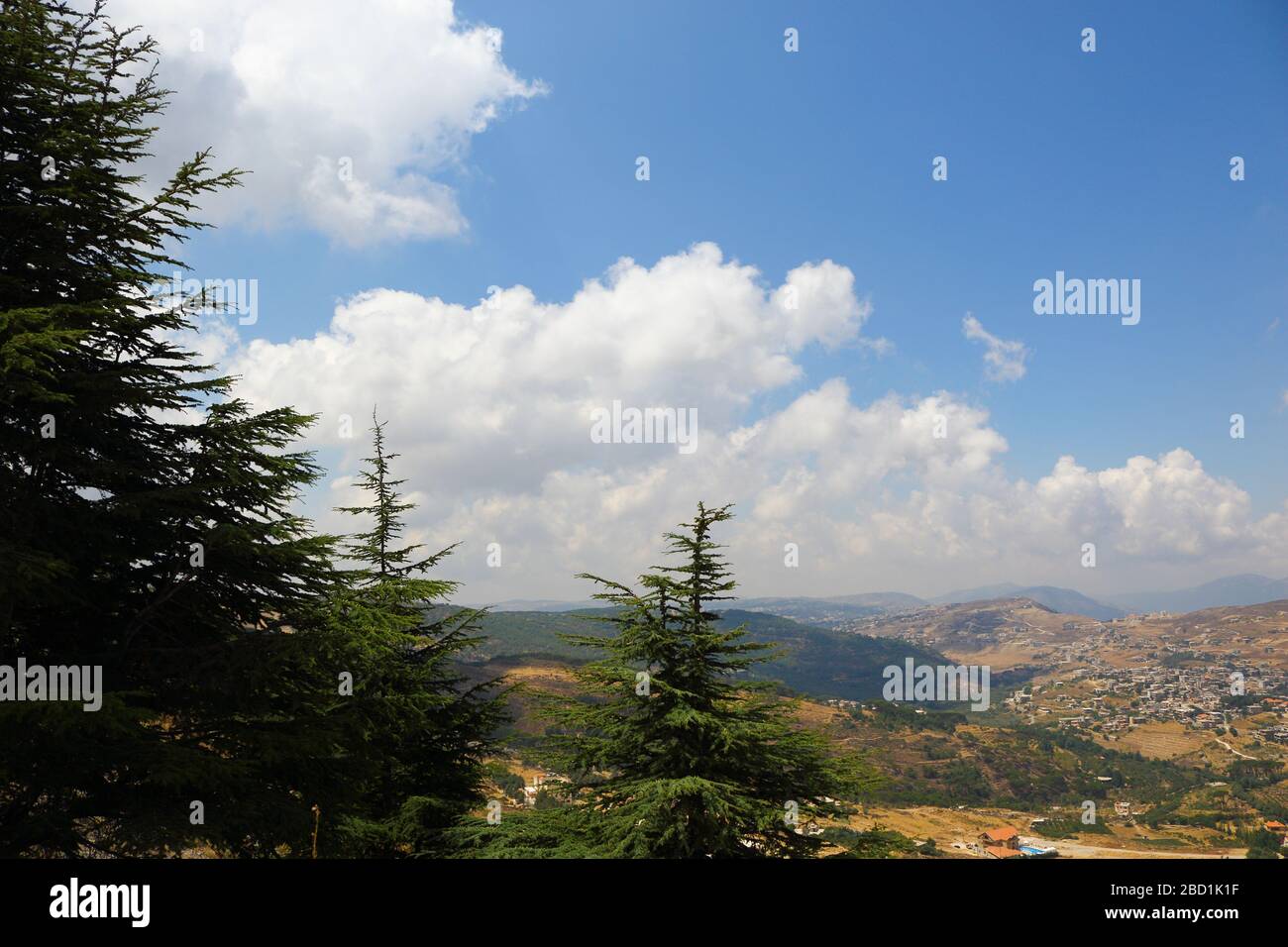 Lebanese landscape at Arez al Barouk Stock Photo - Alamy