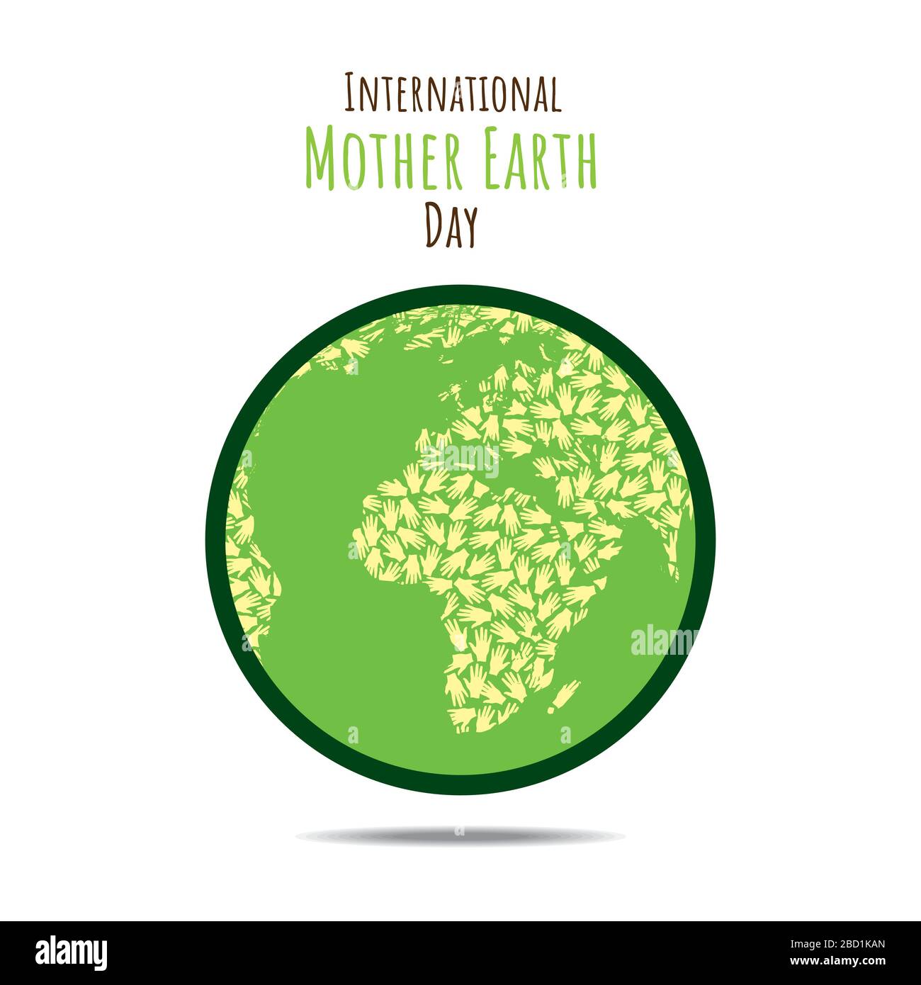 creative illustration of international mother earth day poster design ...
