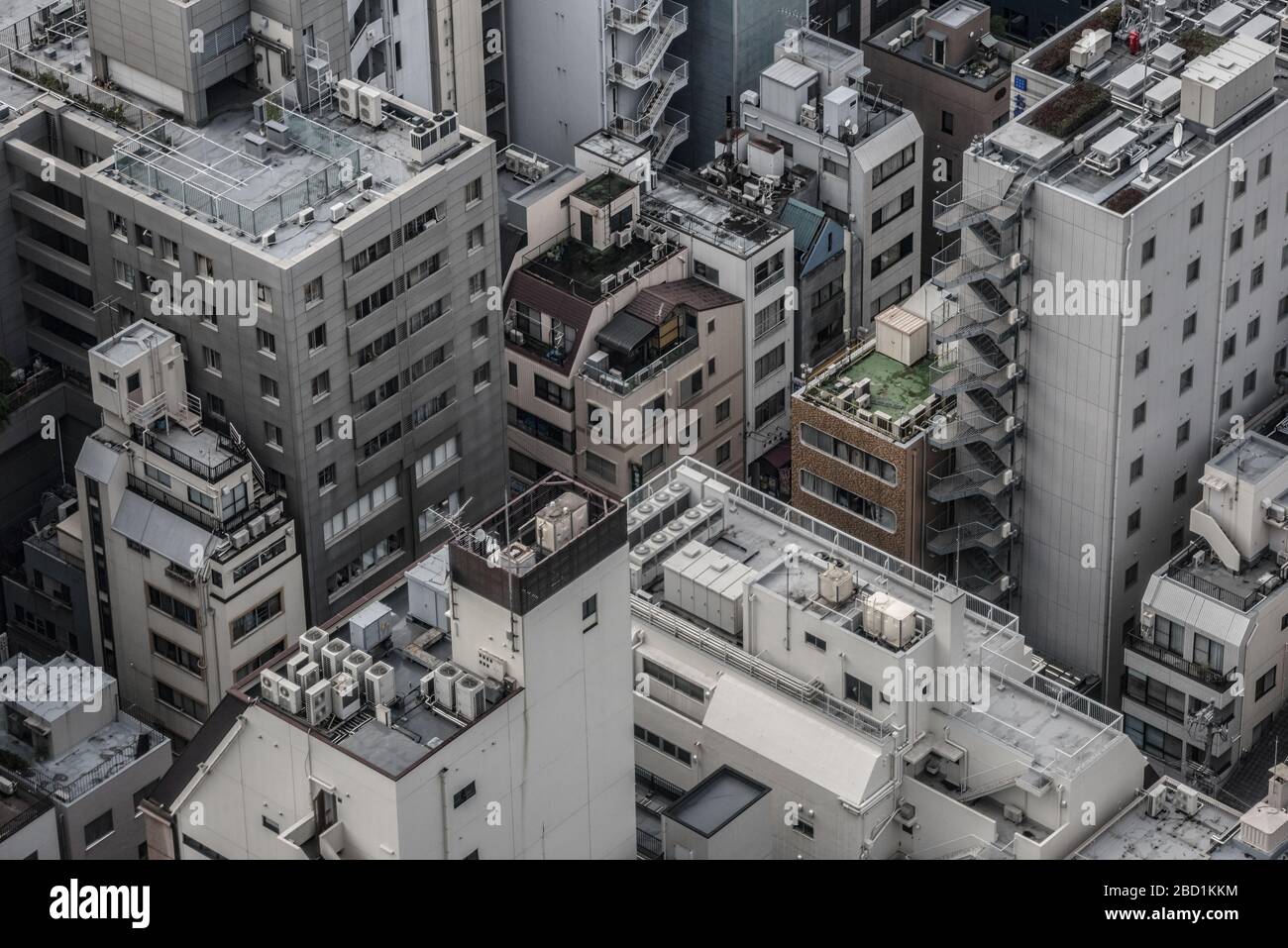 Tokyo, Japan - Sep 27, 2018: Tokyo cityscape view from observatory of ...