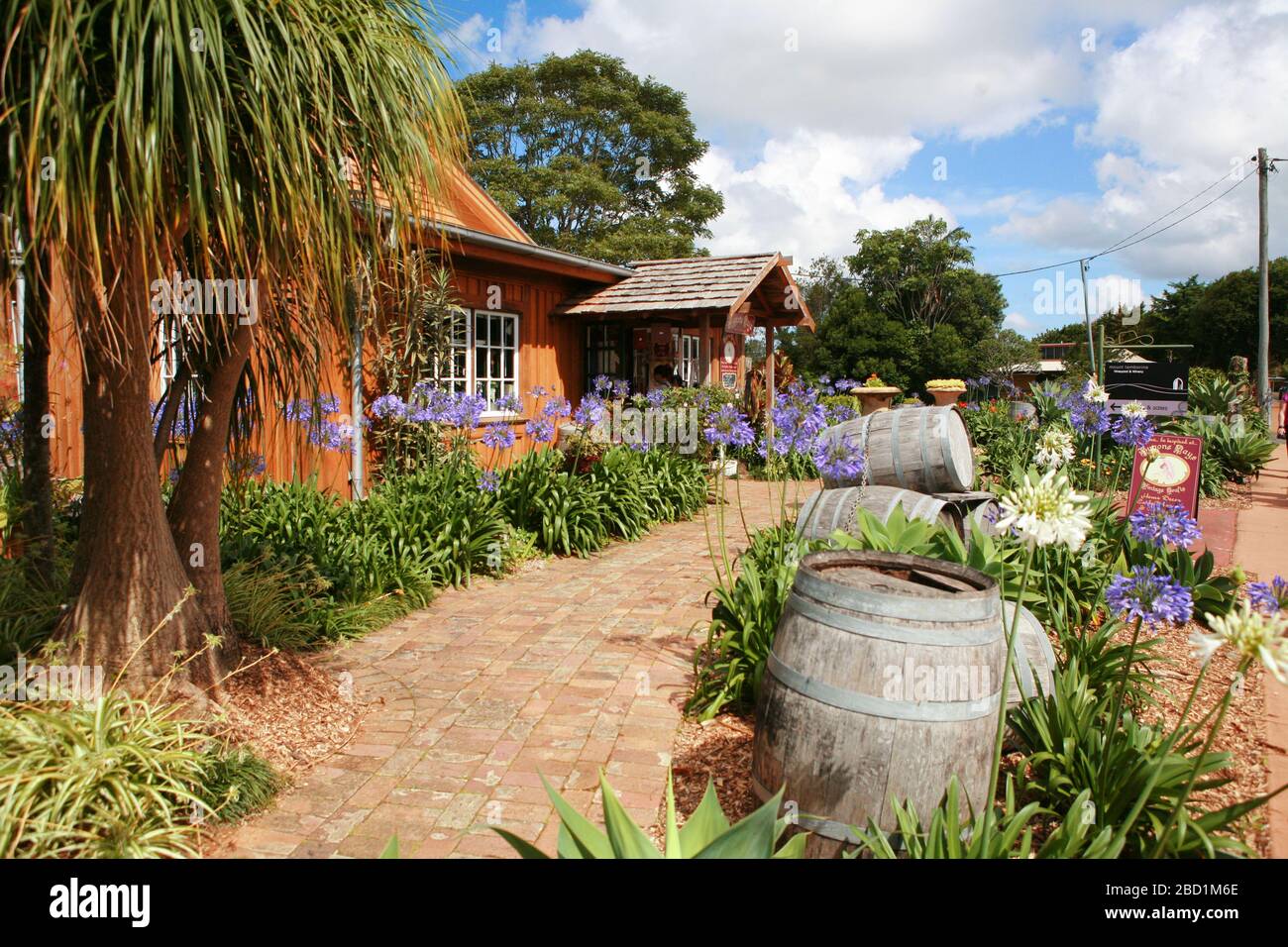 Quiet village in Australia Stock Photo - Alamy
