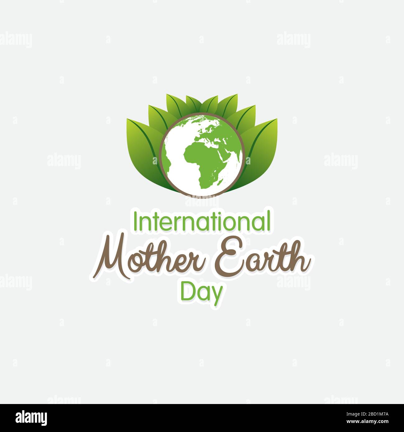 creative illustration of international mother earth day poster design ...
