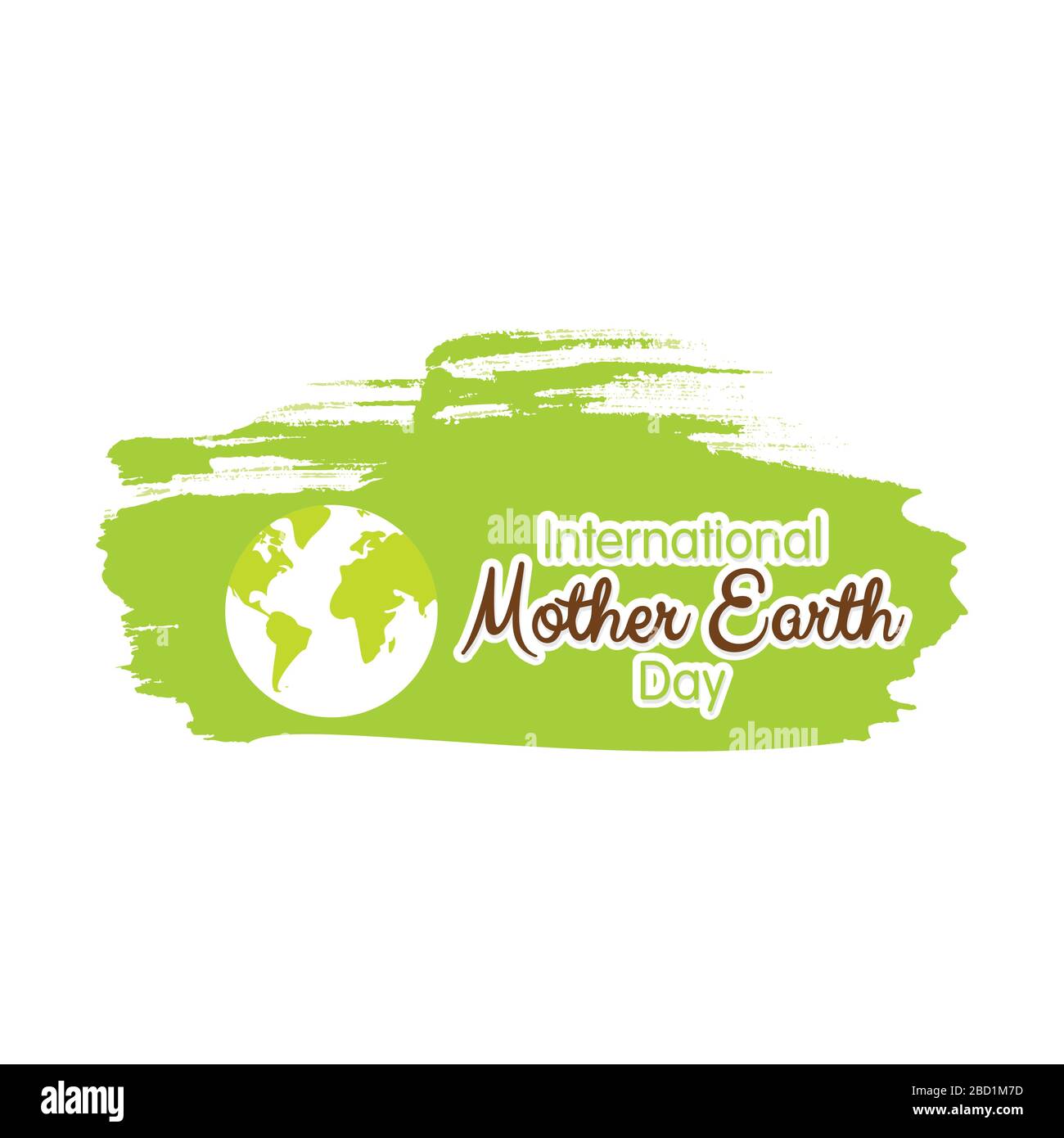 creative illustration of international mother earth day poster design ...
