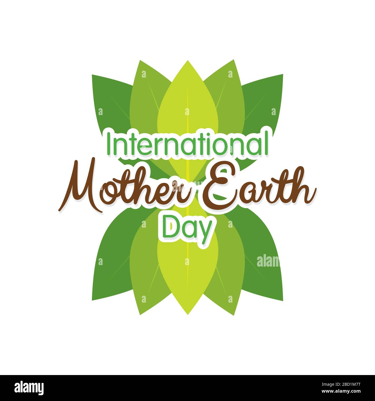 creative illustration of international mother earth day poster design ...