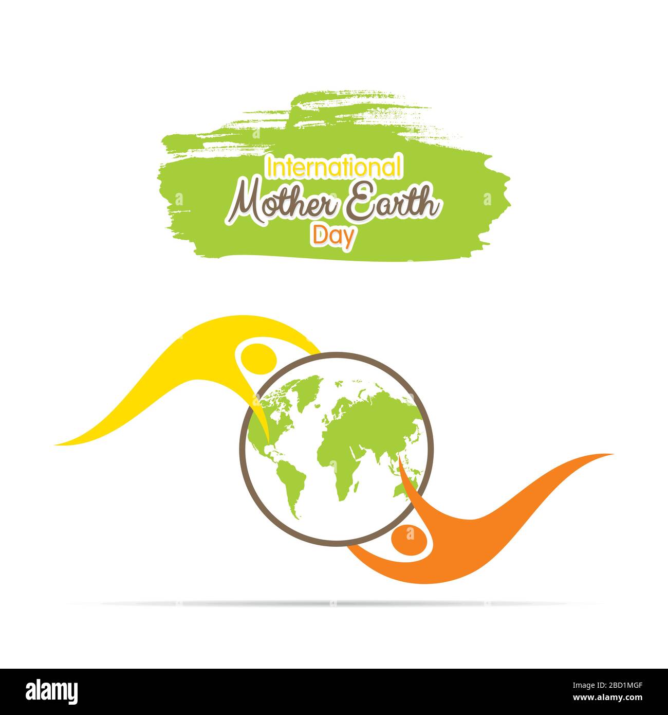 creative illustration of international mother earth day poster design ...