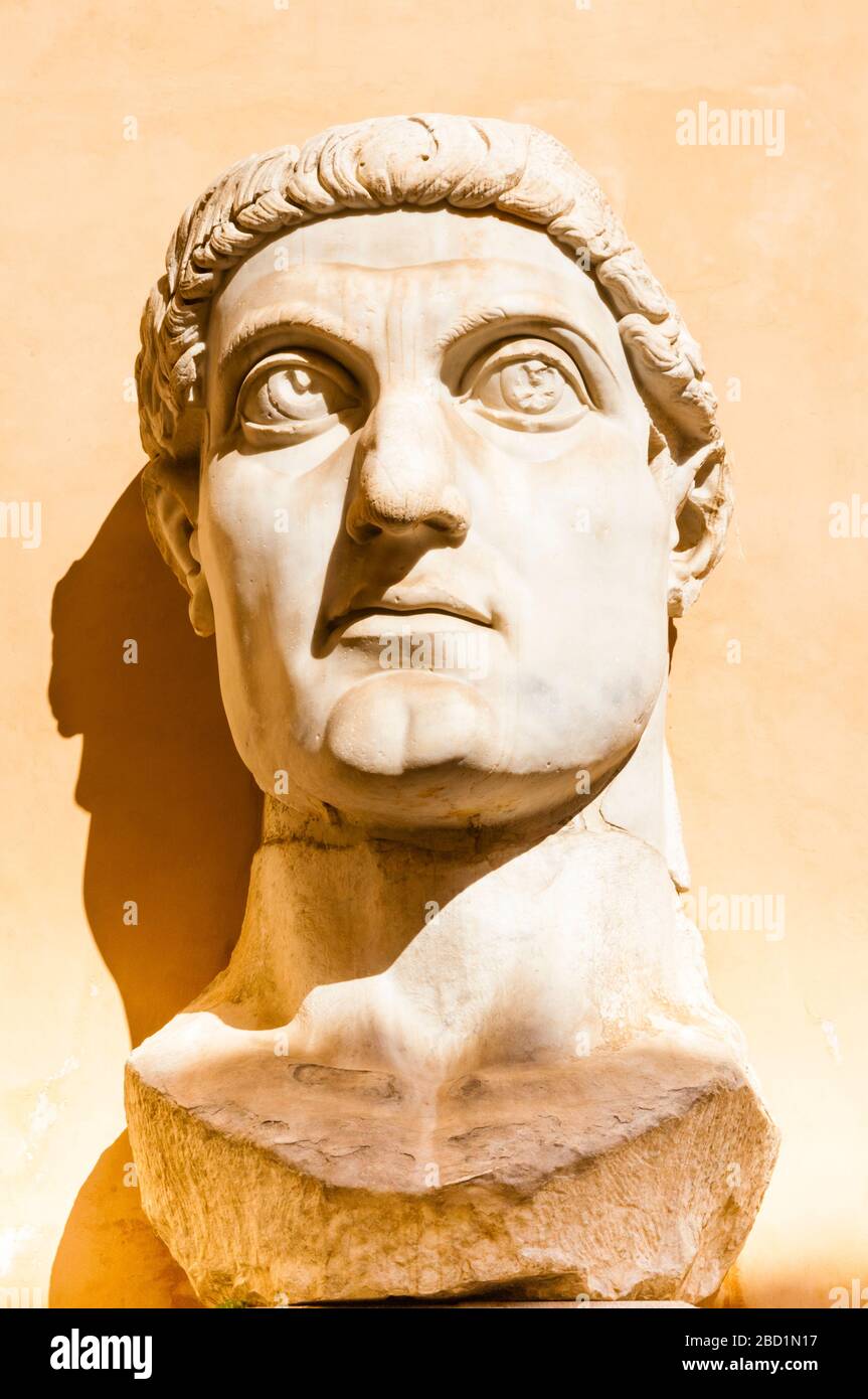 Colossus of constantine hi-res stock photography and images - Alamy