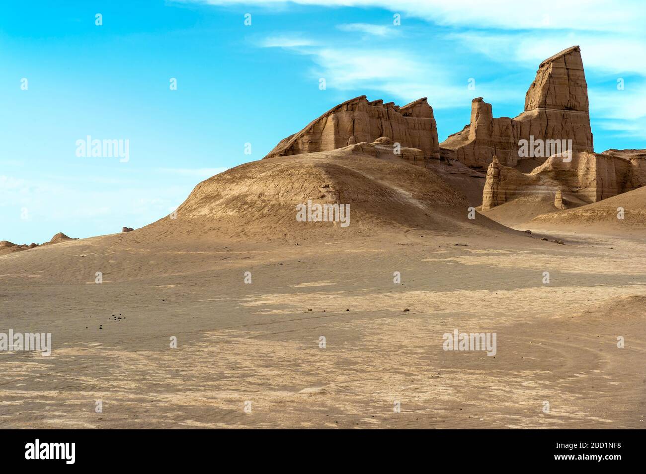 Dasht-e Lut (Lut desert), rock formations called Kalut, World's hottest ...