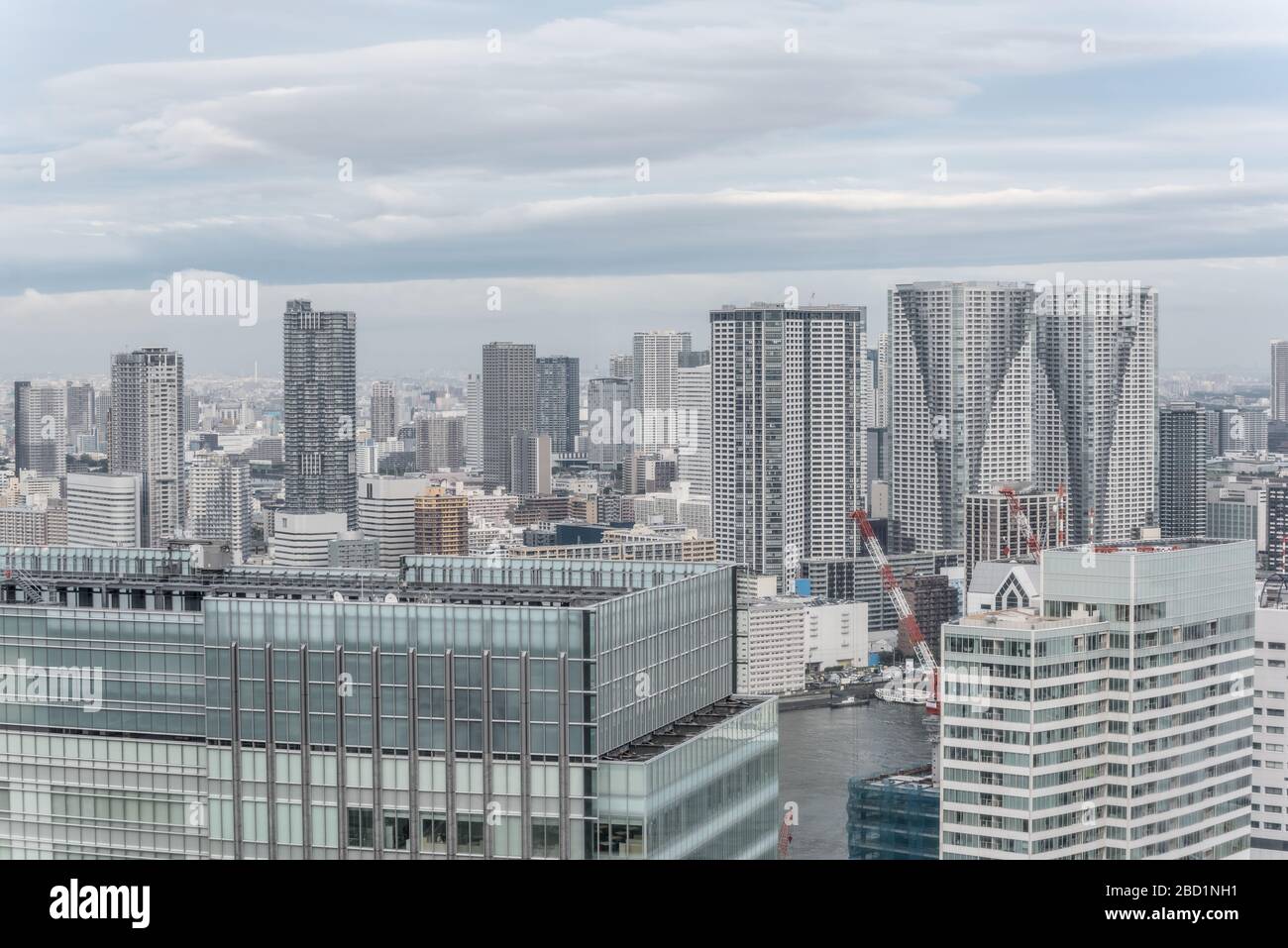 Tokyo, Japan - Sep 27, 2018: Tokyo cityscape view from observatory of ...
