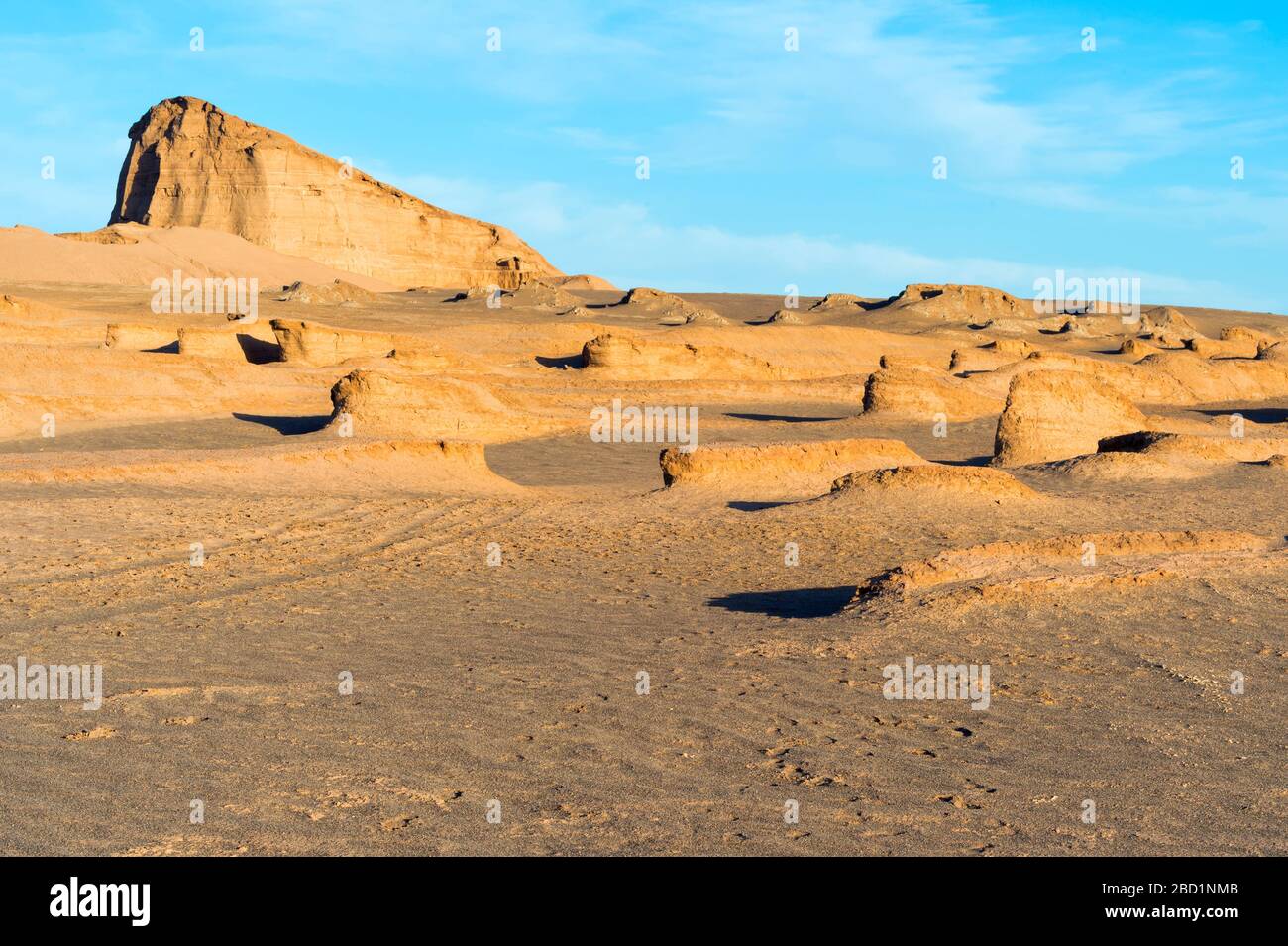 Rock formations of lut desert hi-res stock photography and images - Alamy