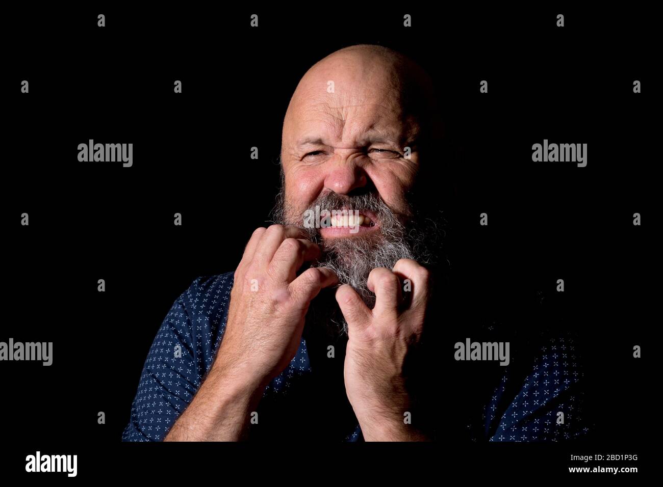 Beard rash hi-res stock photography and images - Alamy