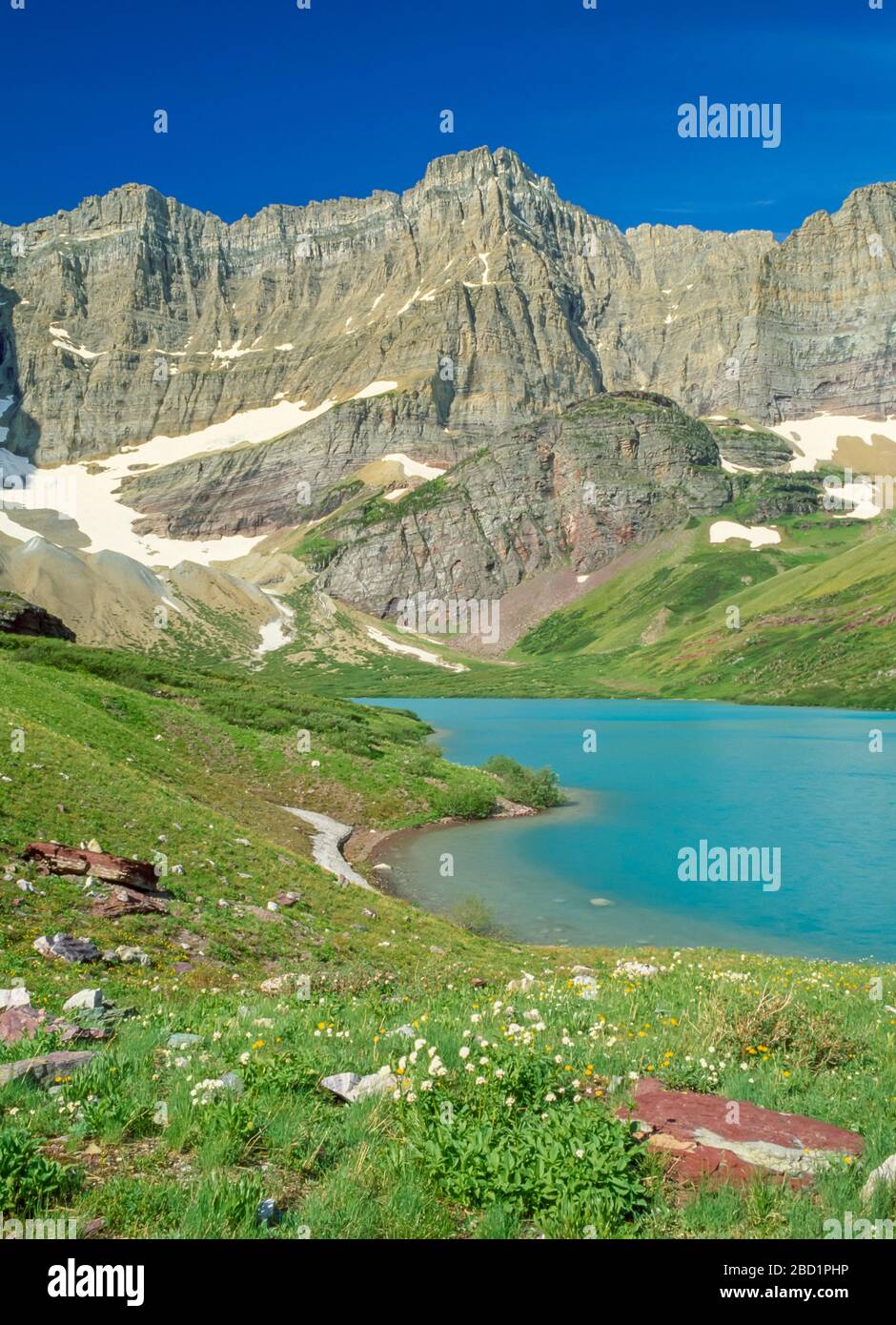 Cracker lake glacier national park hi-res stock photography and images ...