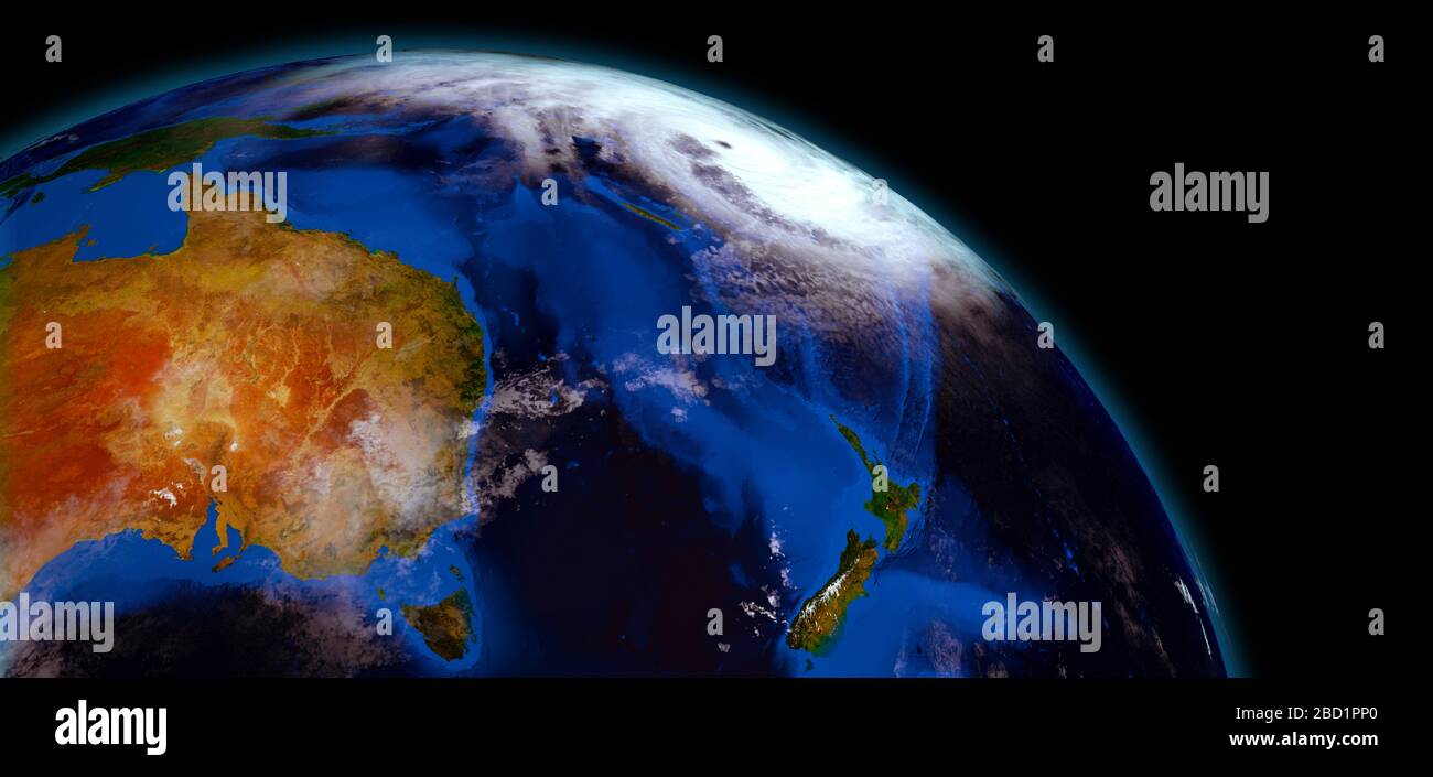 Tropical Cyclone Harold Hurricane 3D image Stock Photo - Alamy