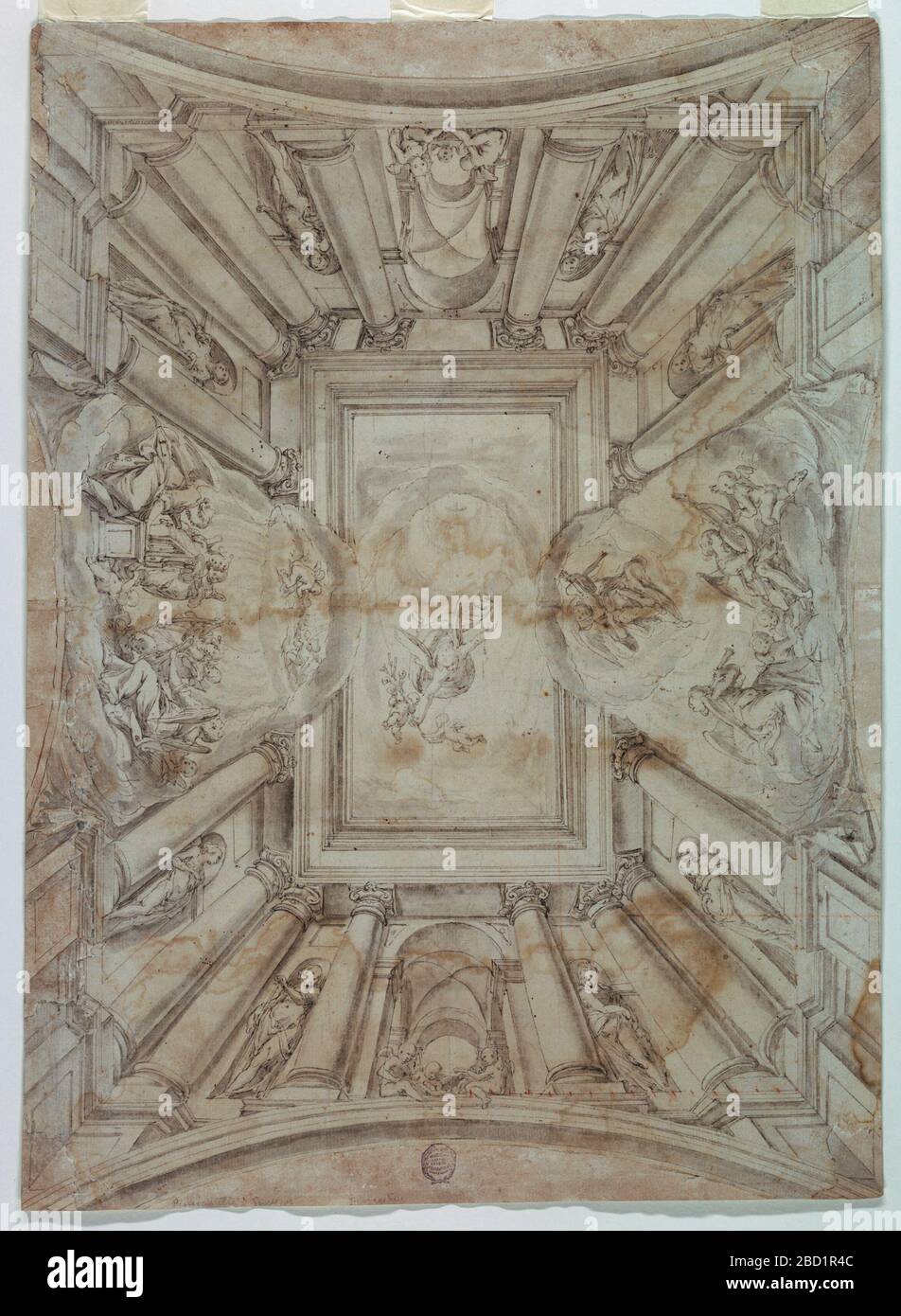 Project for a Painted Ceiling. Research in ProgressHorizontal rectangle ...