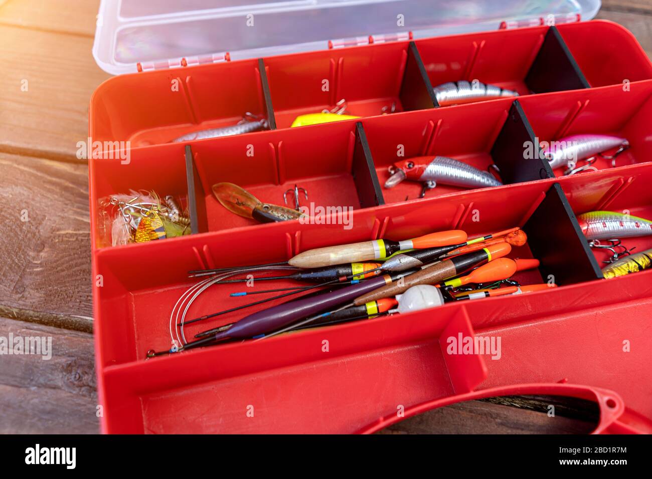 Tackle board hi-res stock photography and images - Alamy