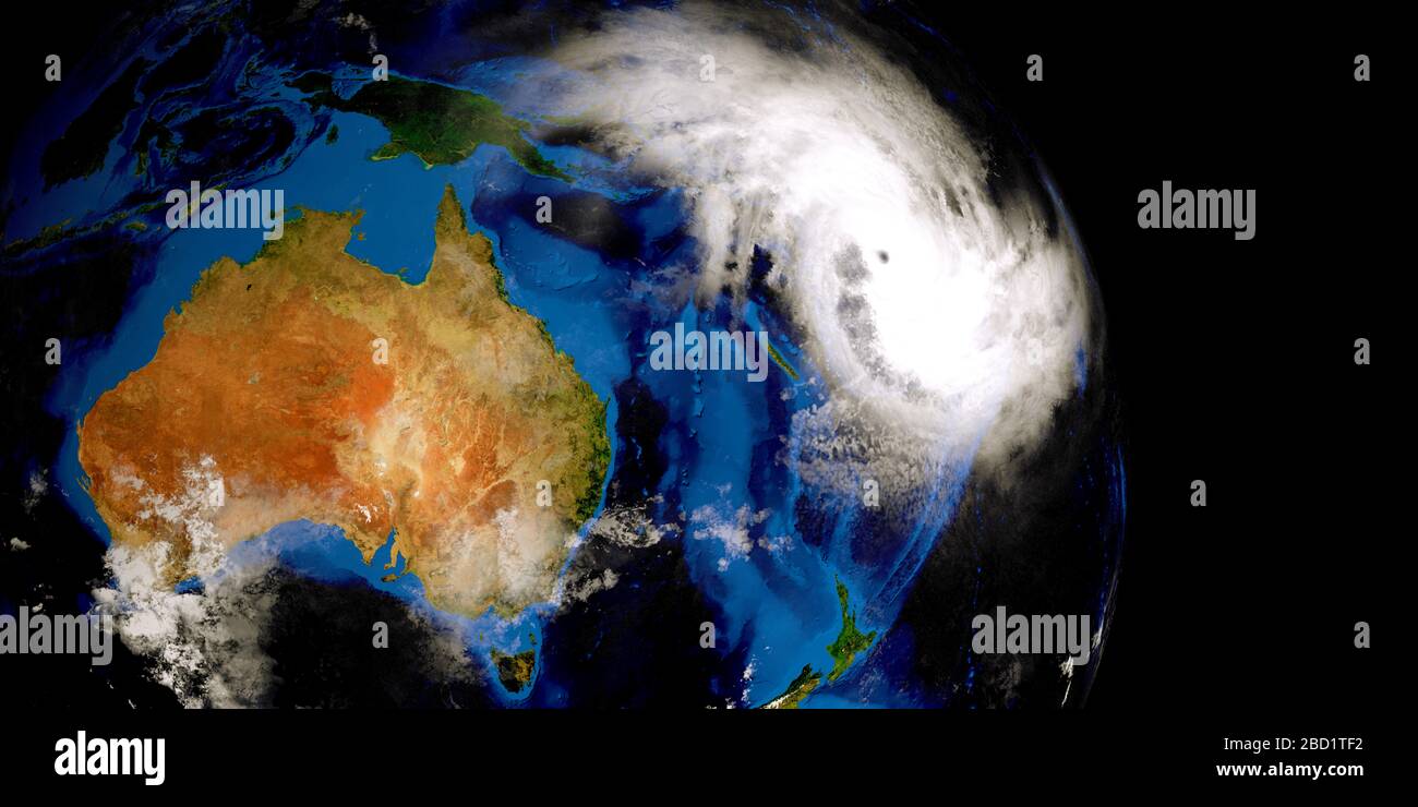 Tropical cyclone harold hi-res stock photography and images - Alamy