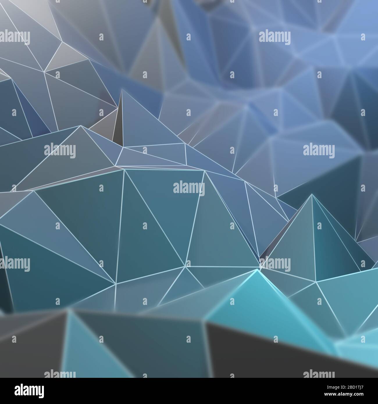 Lowpoly triangles illustration. Background art of abstract landscape ...
