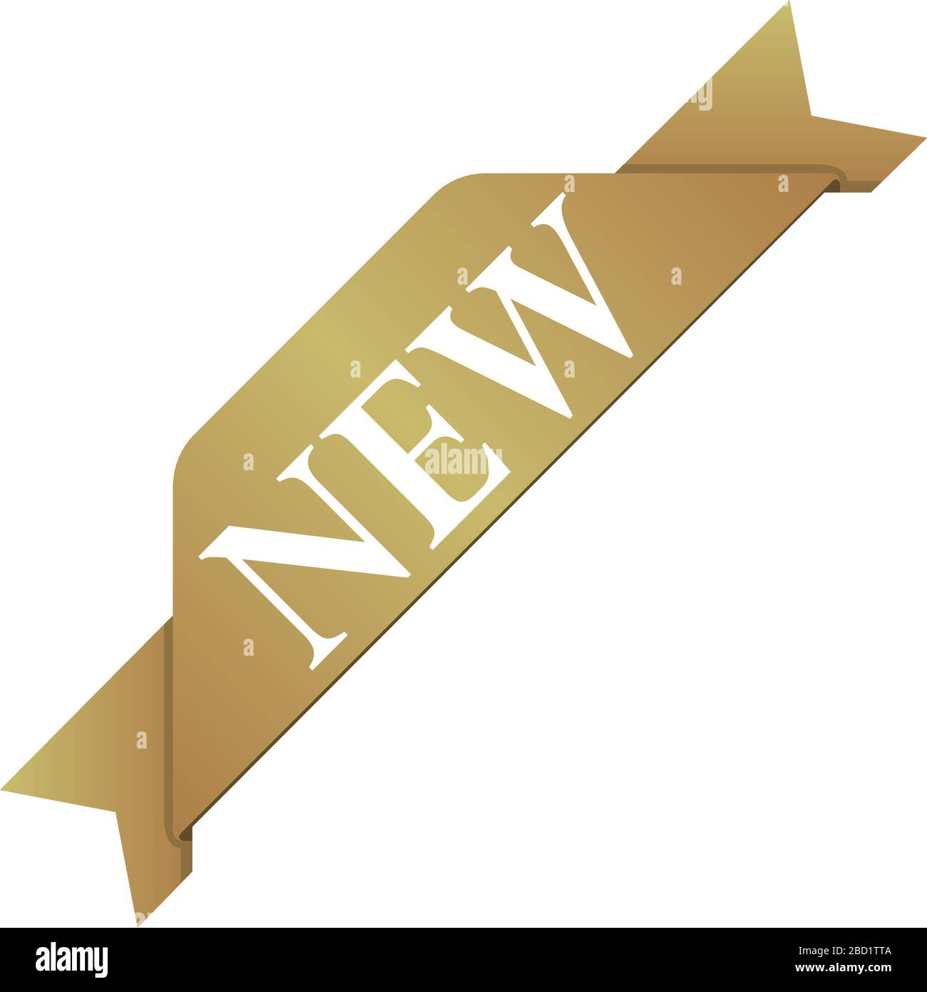 New banner icon ( corner ribbon Stock Vector Image & Art - Alamy
