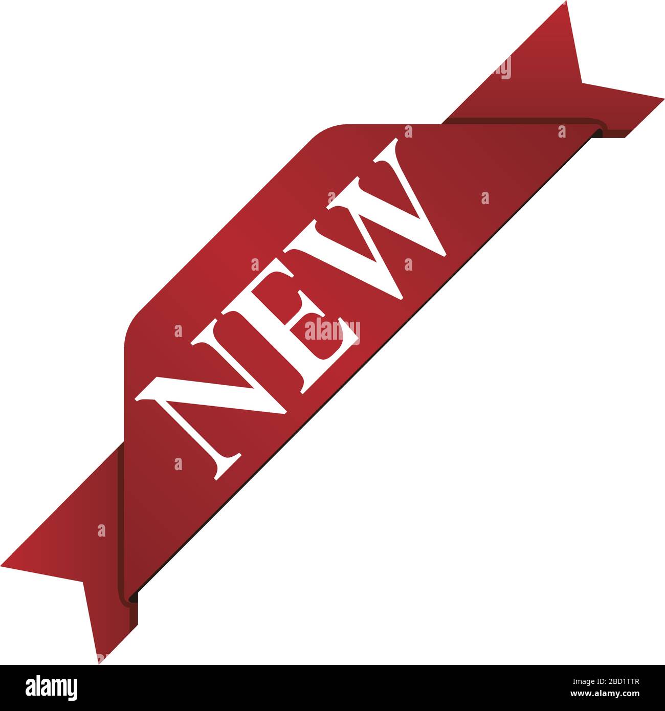 New banner icon ( corner ribbon Stock Vector Image & Art - Alamy