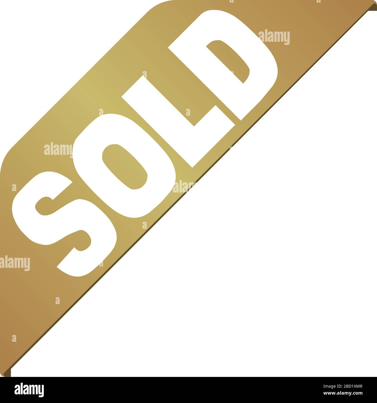 Corner ribbon vector illustration / SOLD Stock Vector Image & Art - Alamy