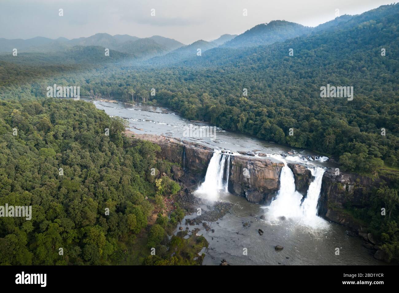 Chalakudy water fall hi-res stock photography and images - Alamy