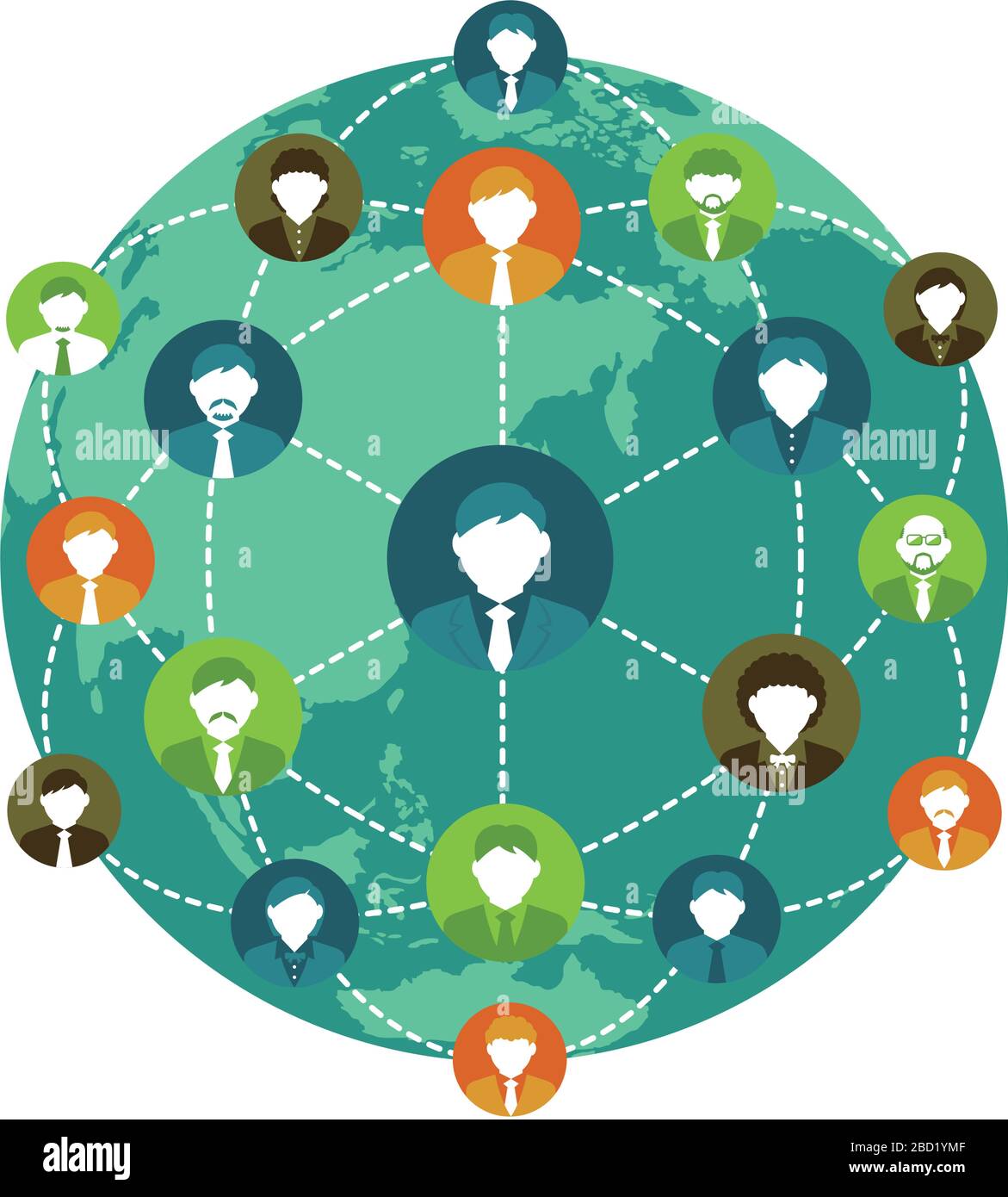 people's global communication illustration Stock Vector Image & Art - Alamy