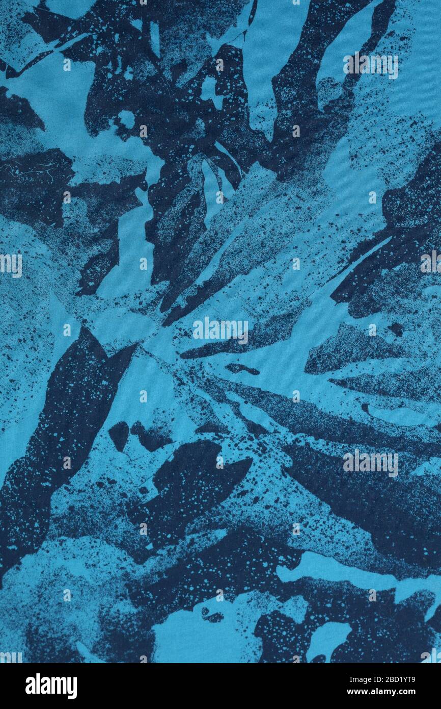 Blue abstract textile design close up background high quality prints ...