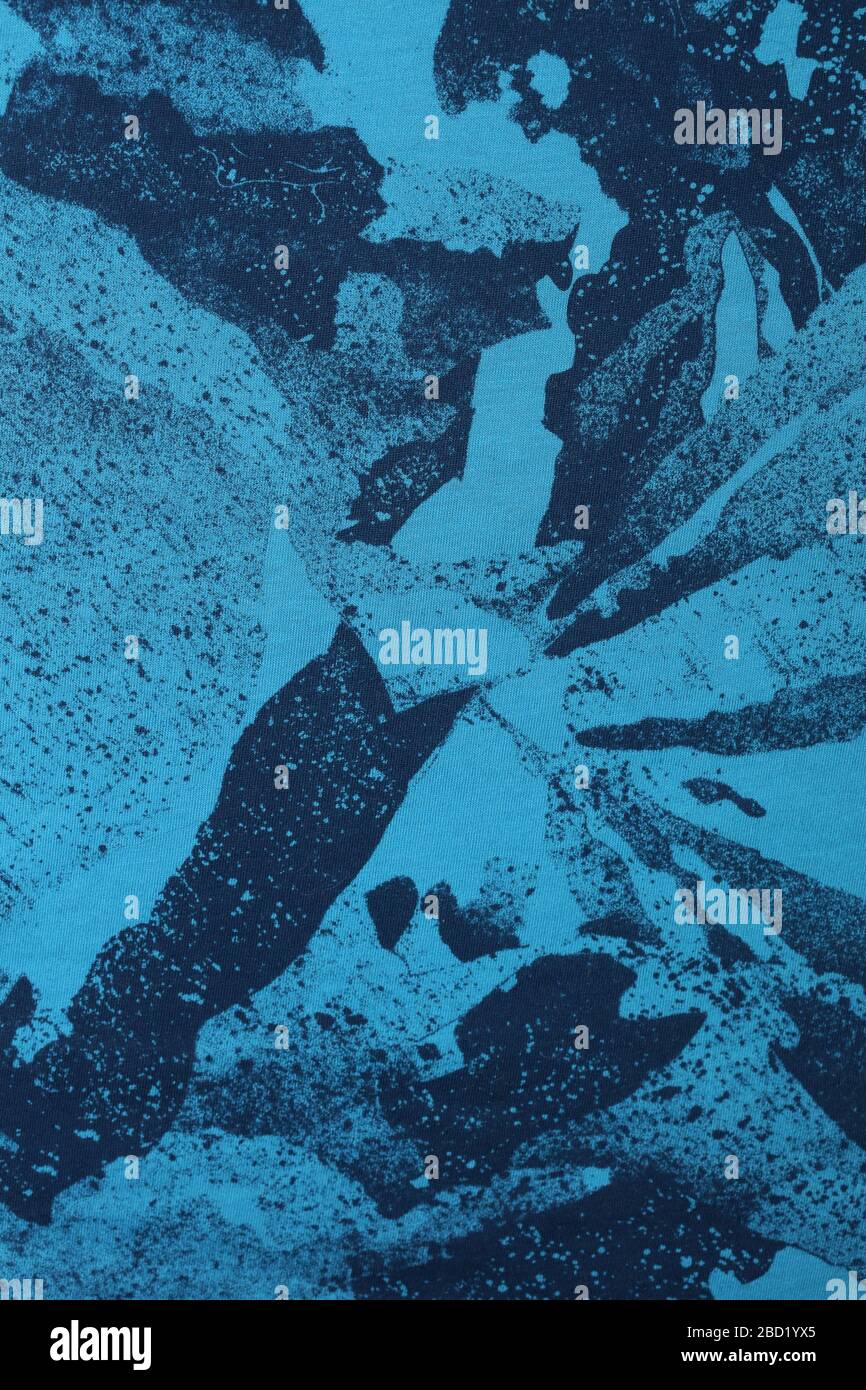 Blue abstract textile design close up background high quality prints ...