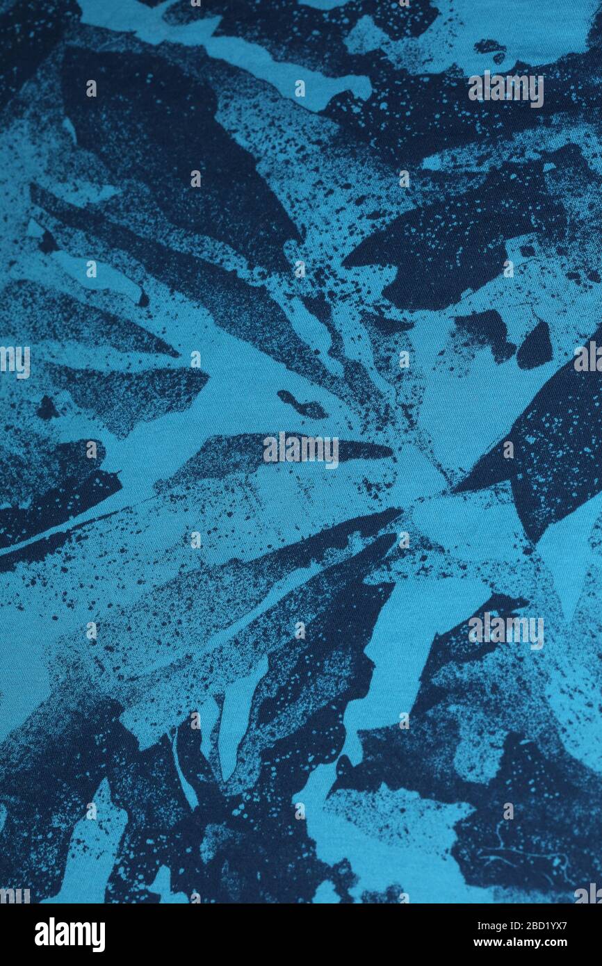 Blue abstract textile design close up background high quality prints ...